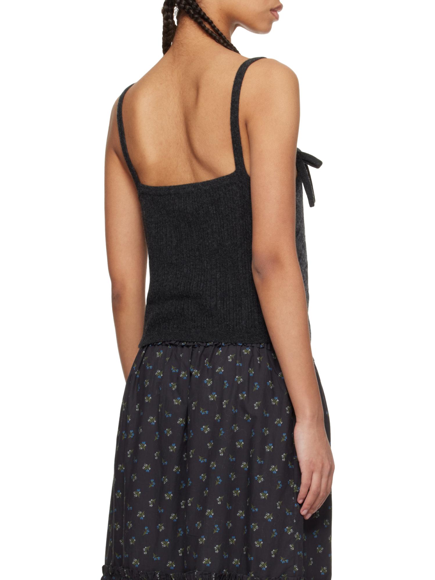 GANNI Ganni Cable-Knit Sleeveless Top